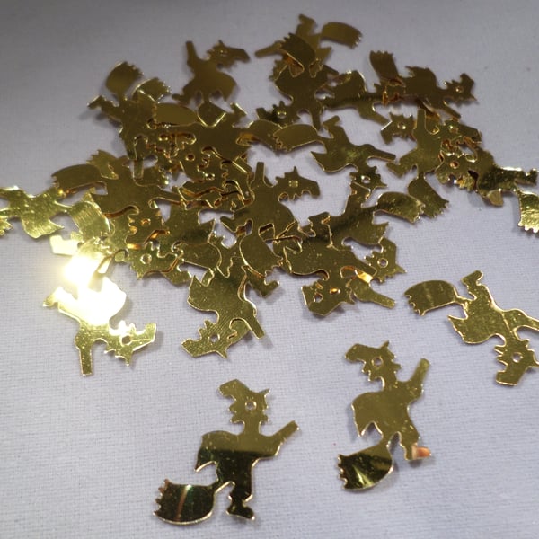 30 x Craft Sequins - Halloween - Witch - 19mm -... - Folksy