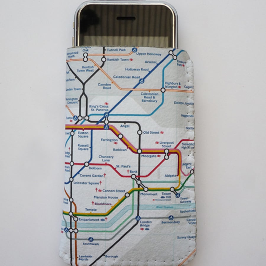 London Underground Tube Map iPhone Case - Folksy