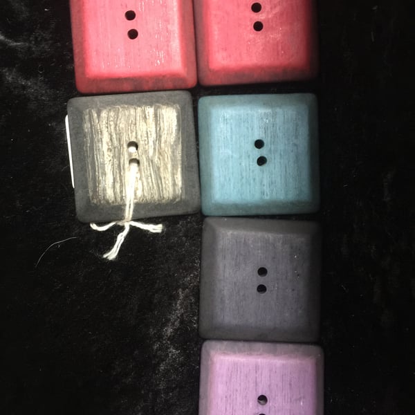 Large Square Button Deknofa NL - Folksy