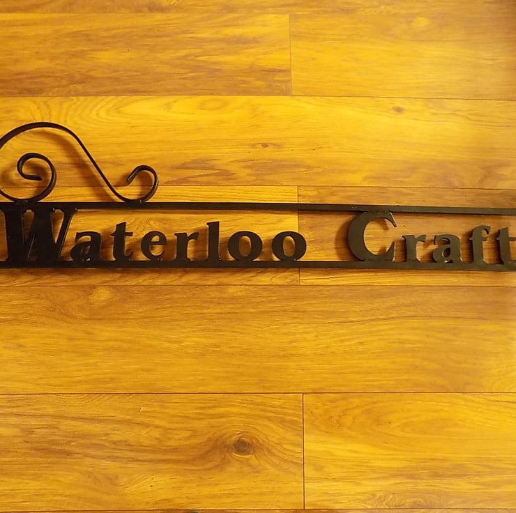 Custom Sign Arm.........................Wrought... - Folksy