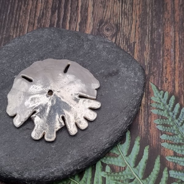 Real sand dollar seashell preserved in silver, ... - Folksy