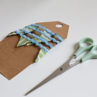 Mini Ric Rac knitted Bunting - Folksy