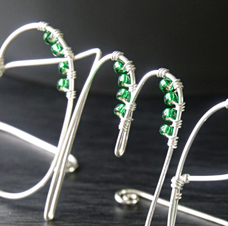 Beaded Home - Freestanding Wire Writing Decorat... - Folksy