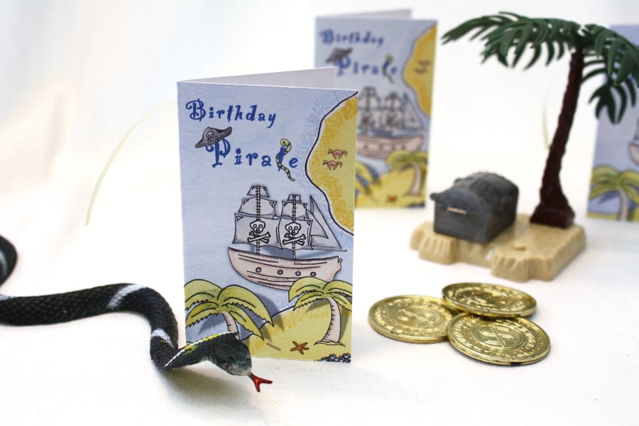 Pirate Birthday Gift Tags - Folksy