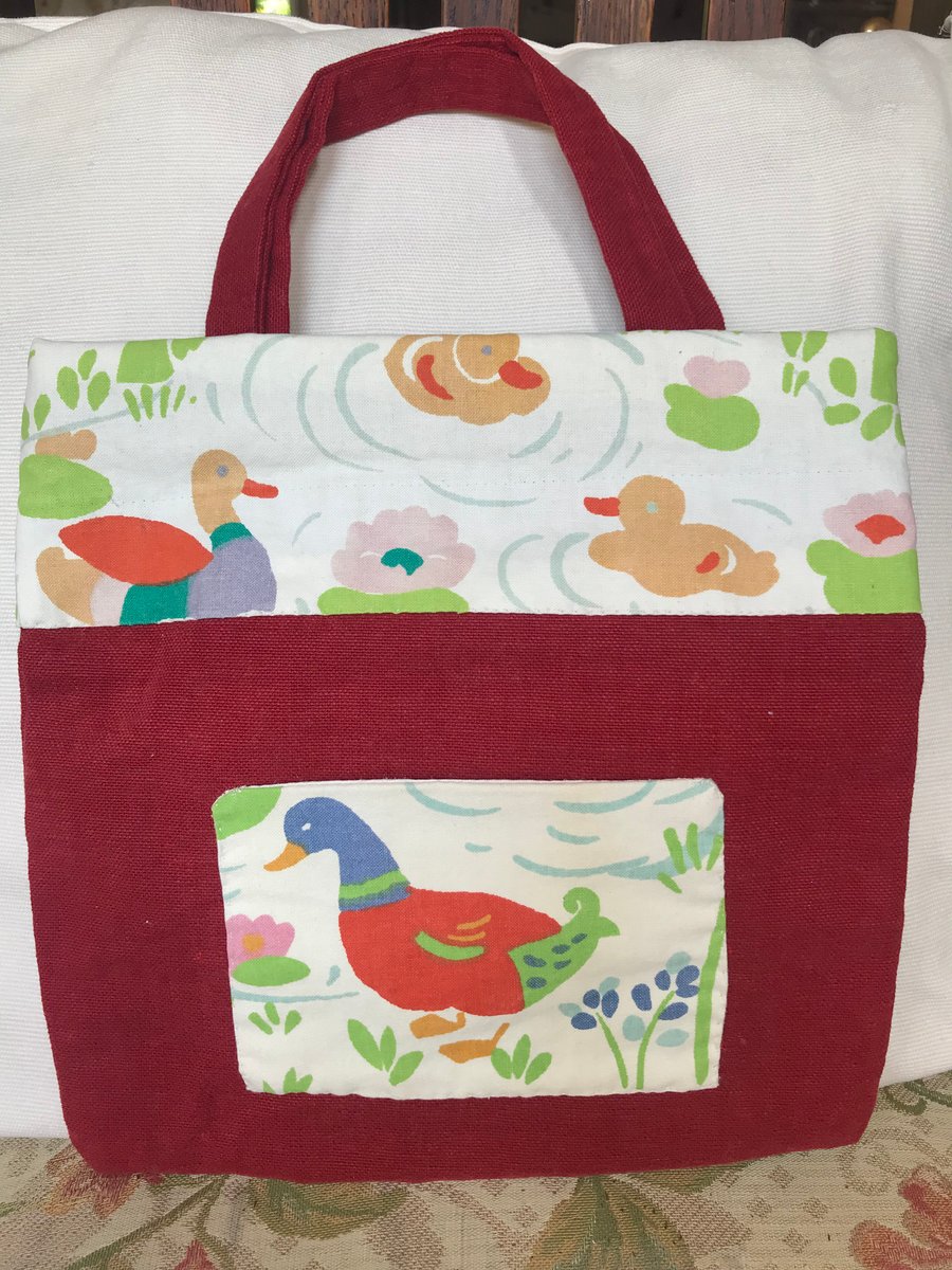 Child's Easter Duck bag - Folksy