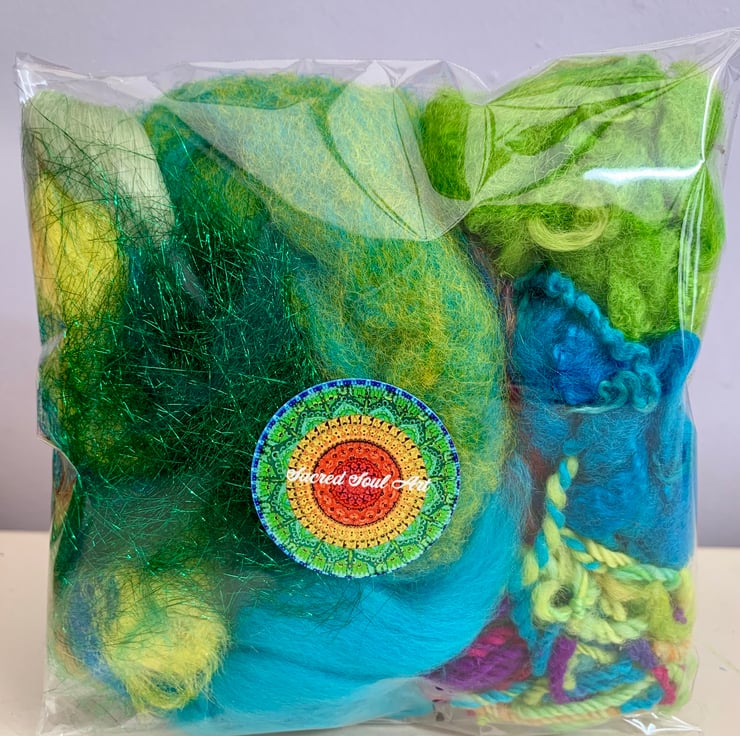 Fibre pack for felters, spinners, weavers and c... - Folksy