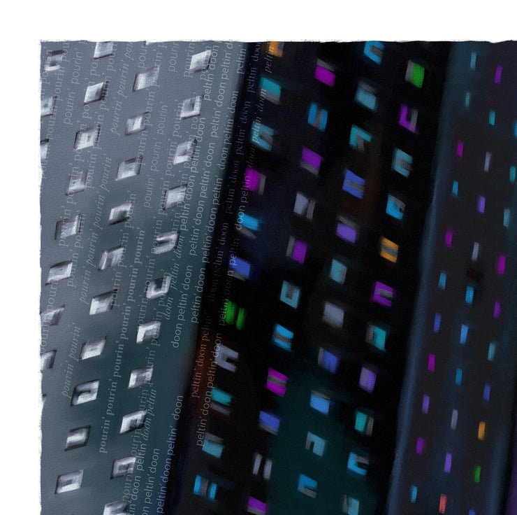 No Fur' Budgin' - Large, Giclee Print - Folksy