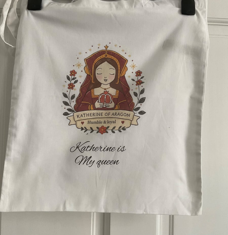 Katherine Of Aragon Tote Bag Katherine Folksy