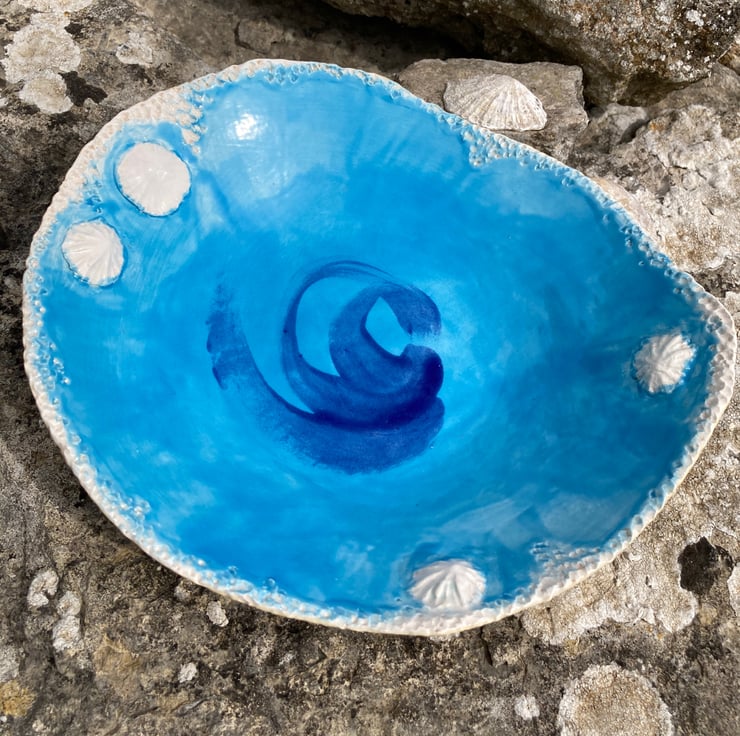 Limpet Shell Dish - Folksy