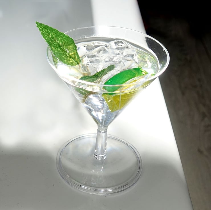 Mojito Cocktail Mini Cake Topper - Weddings, Bi... - Folksy