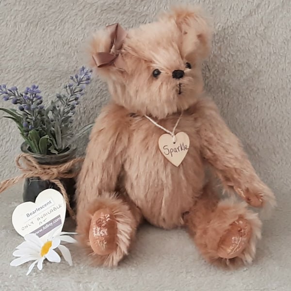 One of a kind Collectable Bear, Mohair Teddy Be... - Folksy