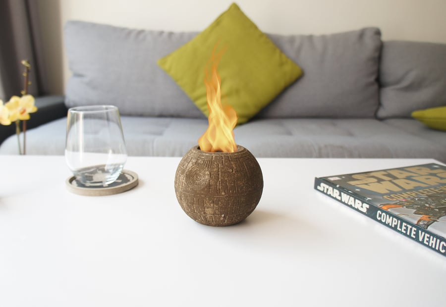 Death Star fire pit boyfriend dad gift, Star wa... - Folksy