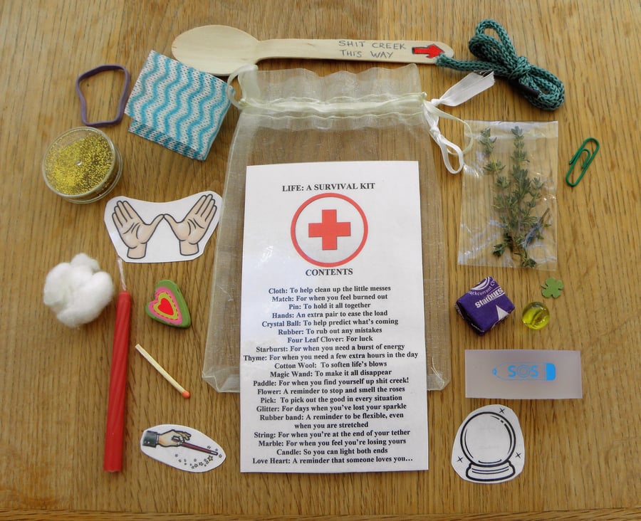 LIFE: A Survival Kit - Folksy