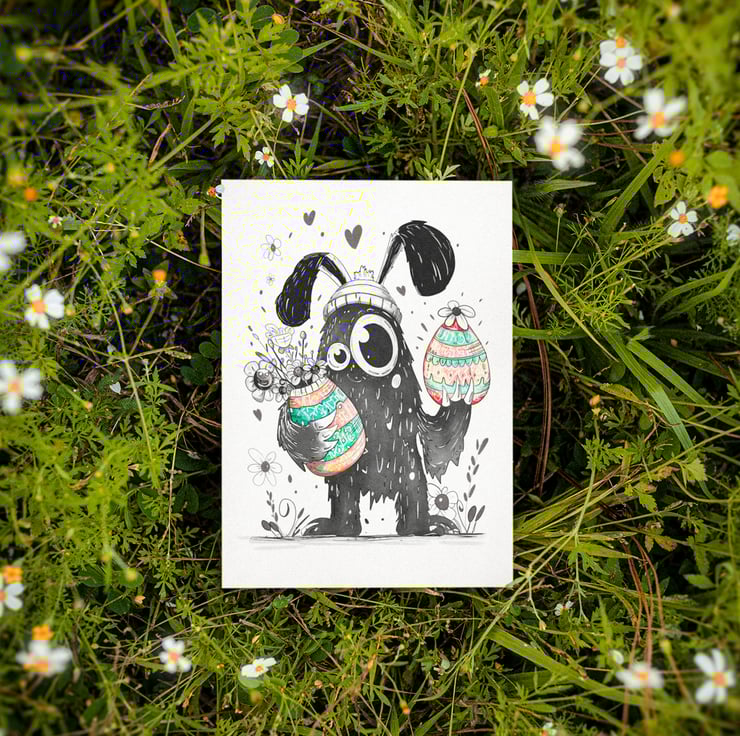 Easter Postcards - Spring Post Cards - Spring C... - Folksy