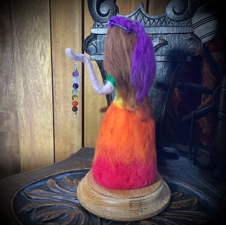 Needle Felted Chakra Mother-of-All - Folksy