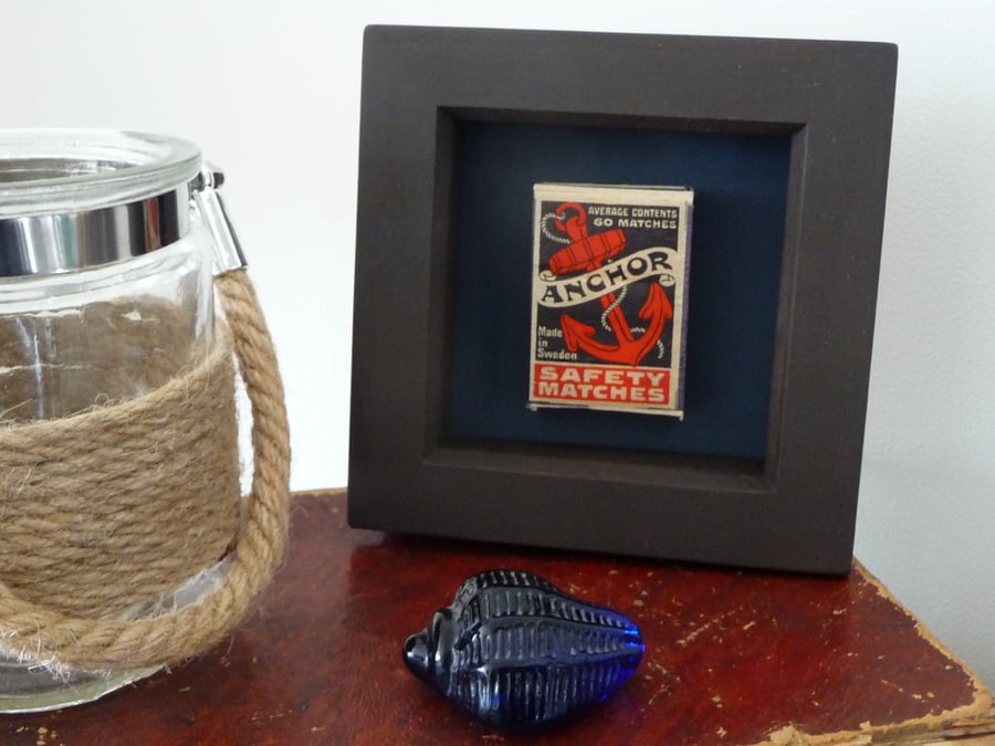 The Anchor, "Perfect Match" framed vi... - Folksy