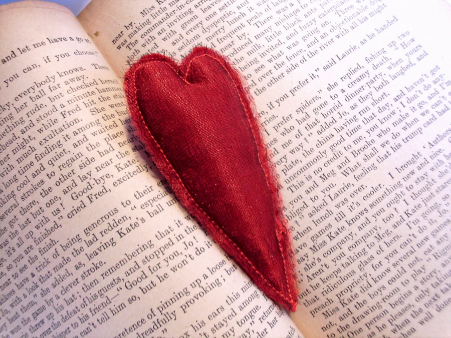 RUSTIC HEART BROOCH,LOVE HEART BROOCH,HEART PIN... - Folksy