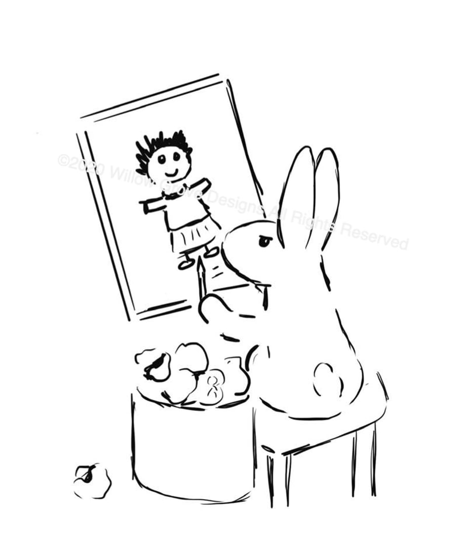 Drawing People - Art Print - Folksy