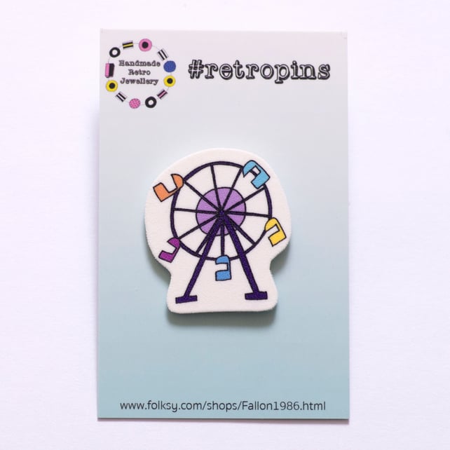 Retropins - Fun at the fair collection CHOOSE Y... - Folksy