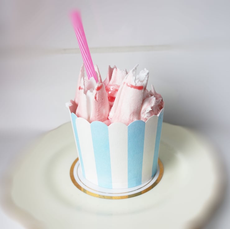 Fake Food Display Candy pink Creamcake Confec... - Folksy