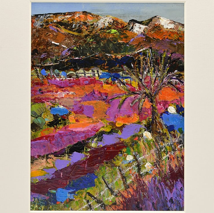 A Contemporary Acrylic Painting of a Rugged Sco... - Folksy