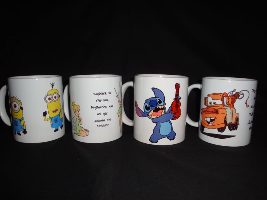 Character Mugs - Folksy