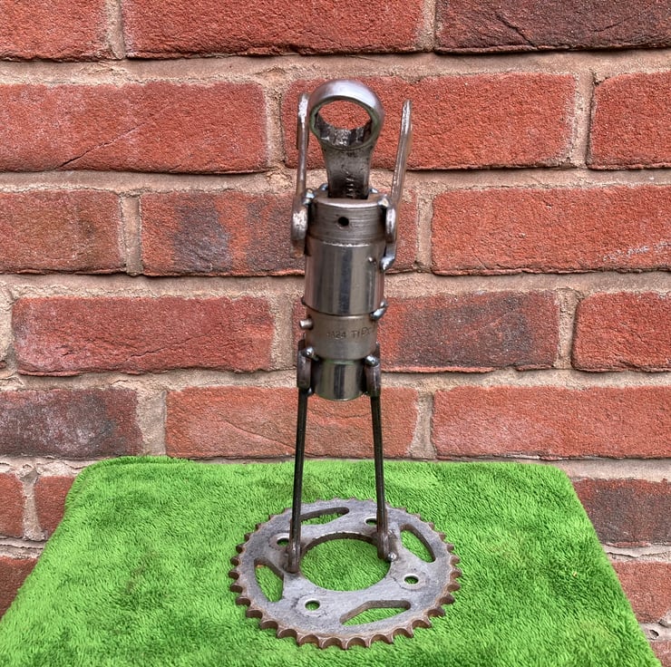 Phone Stand, Socket Man made from Repurposed Ol... - Folksy