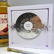 Unique Scottish Silver Celtic Quaich Card to Sa... - Folksy