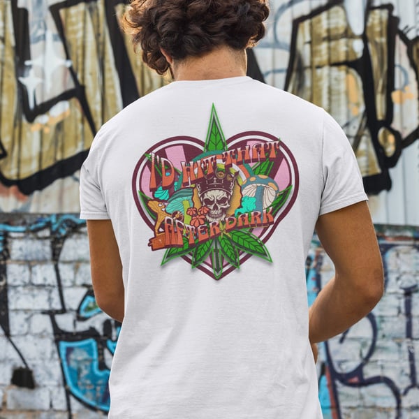 I'D Hit That Weed Cannabis T shirt - Adult Unis... - Folksy