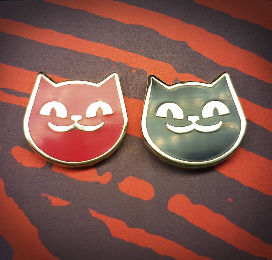 Army of Cats Hard Enamel Pin Badge - Folksy