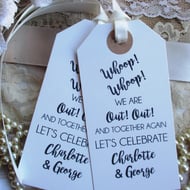 Whoop! Whoop! Wedding Party Celebration Persona... - Folksy