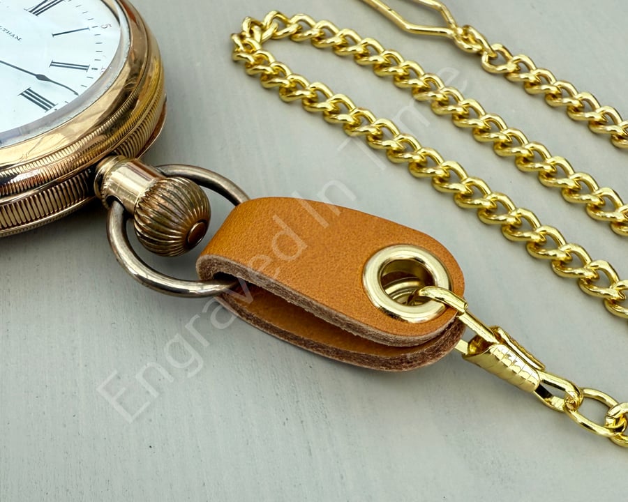 Leather Pocket Watch Bow Protector Different Co... - Folksy
