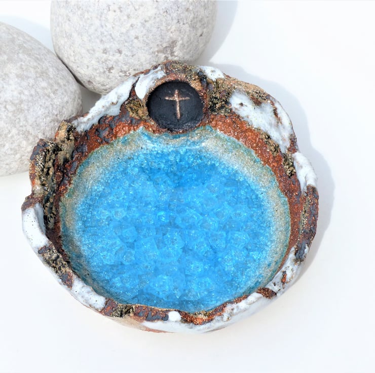 God Bless Sculptured Bowl -Baptism, Christenin... - Folksy