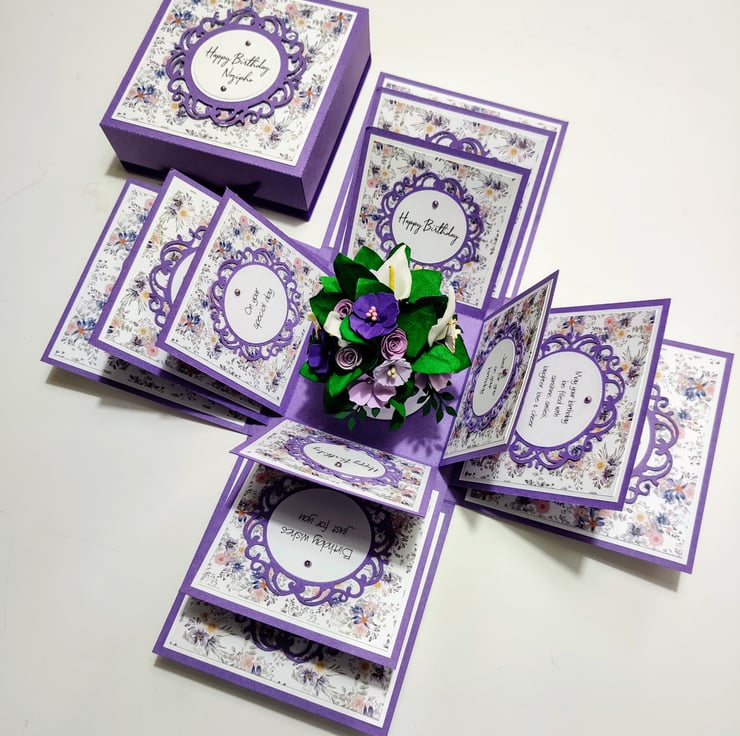 Forever Flowers Mother's Day Bouquet Exploding ... - Folksy