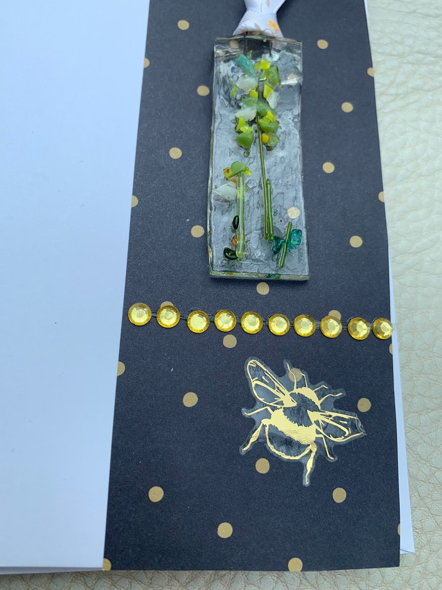 Foxglove Fused Glass Gift Card - Folksy