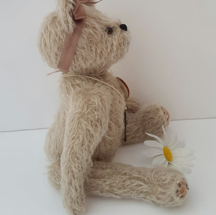 Thread Bear, Collectable Artist Bear, Mohair Te... - Folksy