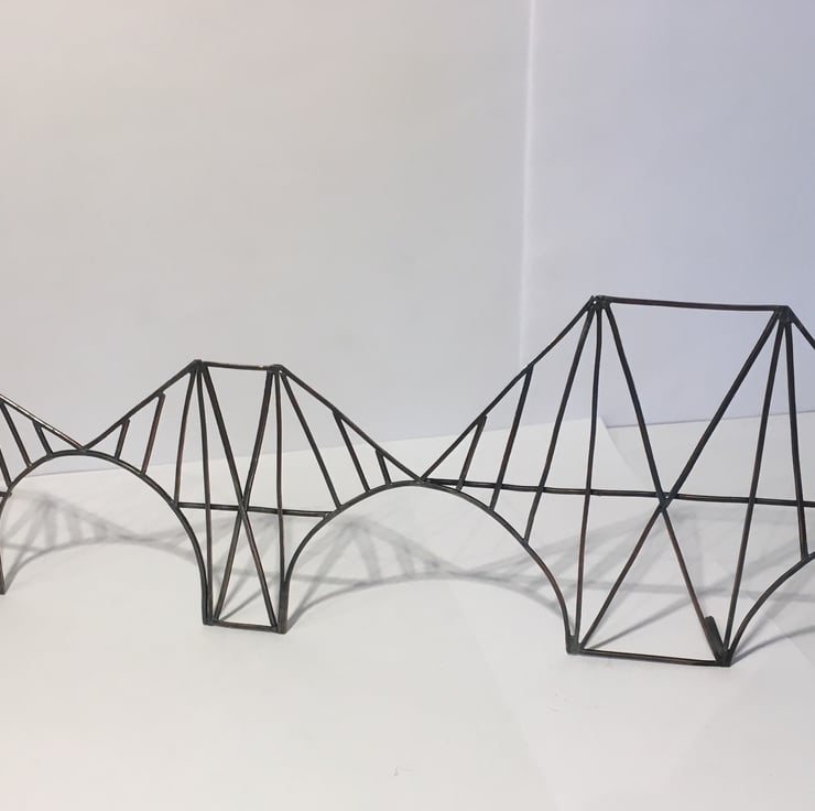 The Forth bridge a handmade freestanding sculpt... - Folksy