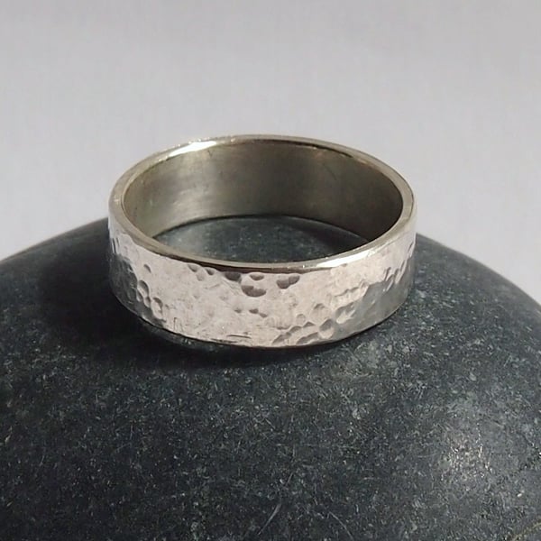Handmade rings - sterling silver on Folksy