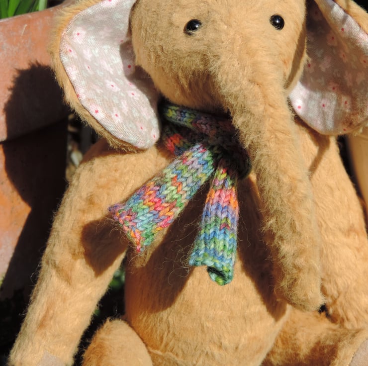 Vintage style Elephant.Handmade with love. - Folksy