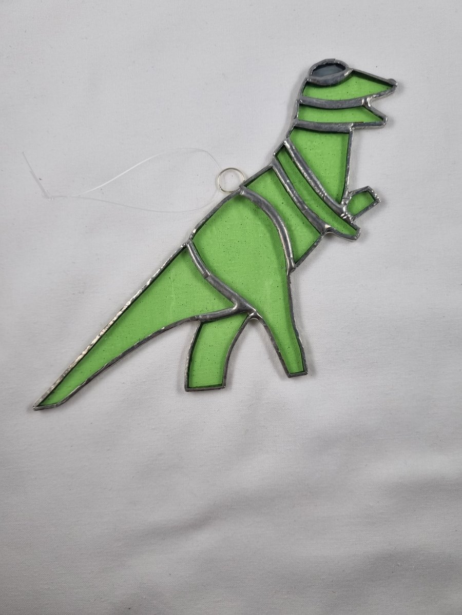 508 Stained Glass Tyrannosaurus Rex - handmade ... - Folksy