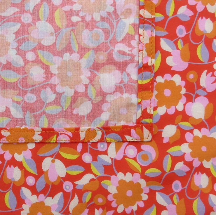 Liberty Tana Lawn handkerchief, organic lawn, L... - Folksy