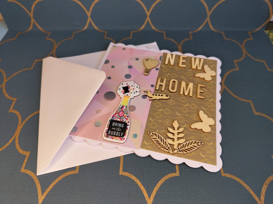 Bespoke New Home Card - Folksy