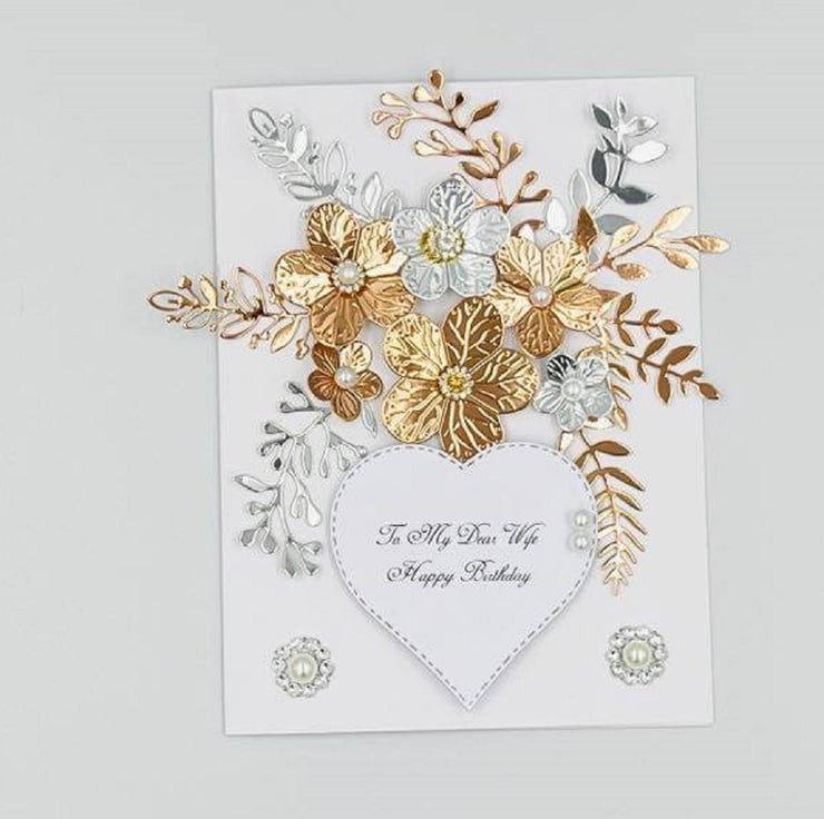 Luxury Handmade Personalised Birthday Card, 3D ... - Folksy