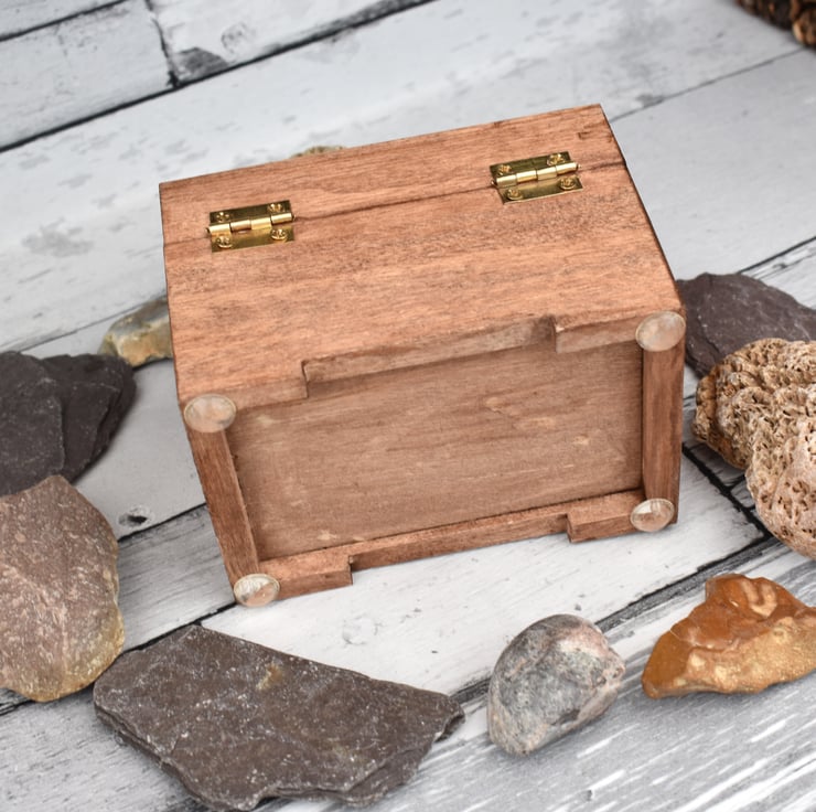 The Sea Door. Small pyrography box. Mermaid Door. - Folksy