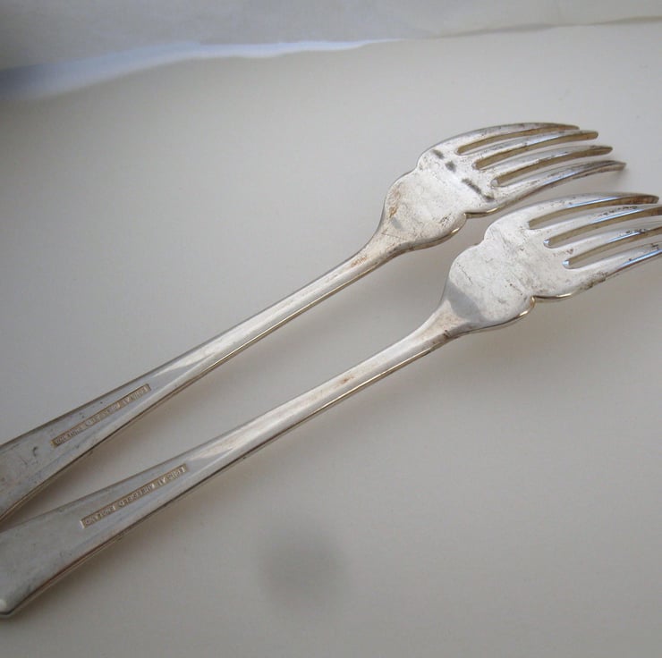Two Silly Xmas Forks, Messy Christmas & Cra... - Folksy