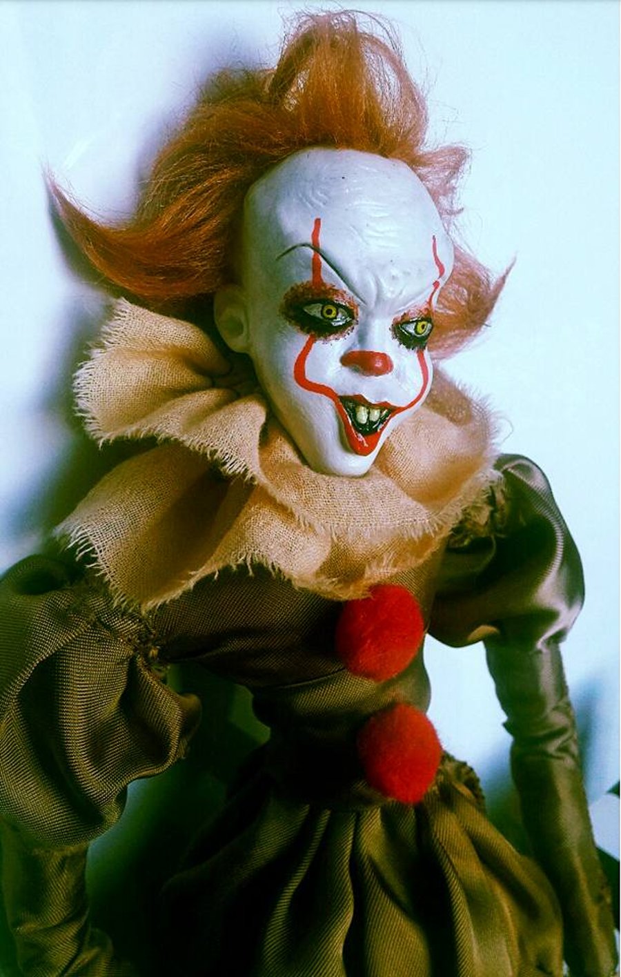 Pennywise Clown Handmade Posable Doll - Folksy