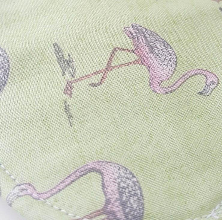 Flamingo Sleep Mask, Adjustable, made with all ... - Folksy