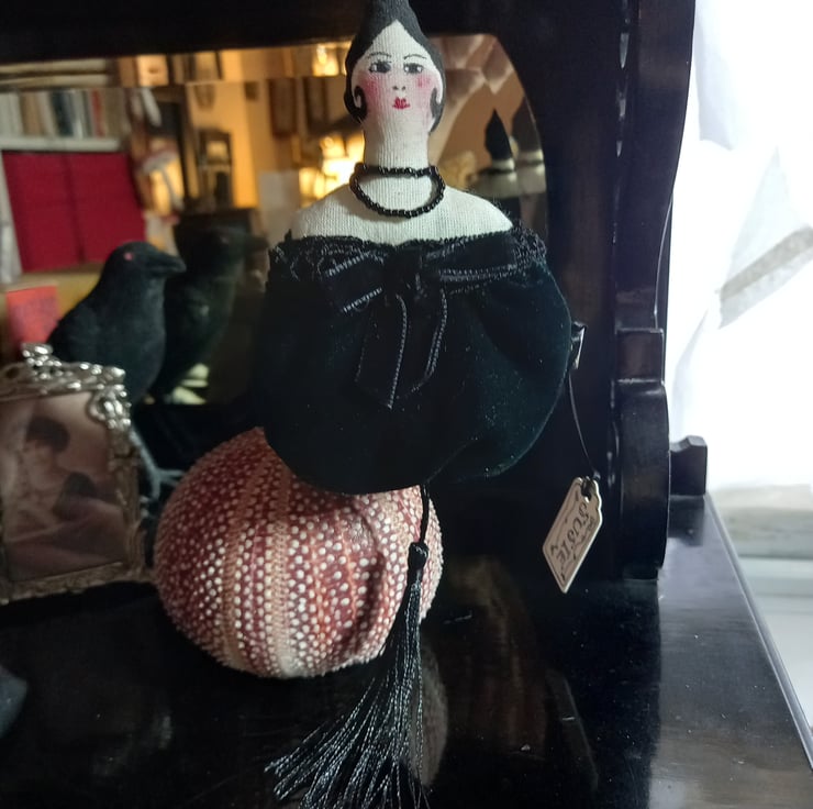 Unusual 'Susie' Victorian rag doll hanging lave... - Folksy