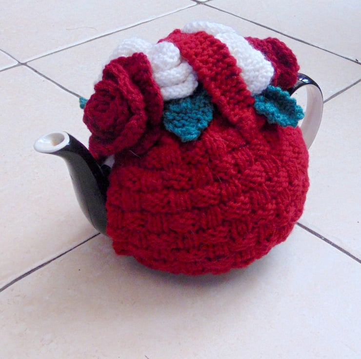 Basket of Roses Tea Cosy - Folksy