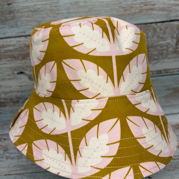 Reversible Bucket Hat - large - Folksy